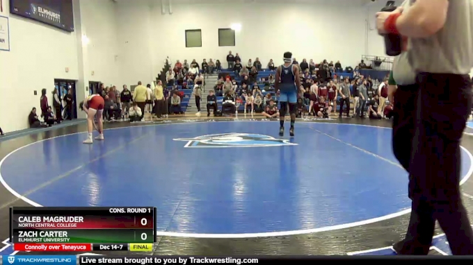 149 lbs Cons. Round 1 - Caleb Magruder, North Central College vs Zach ...