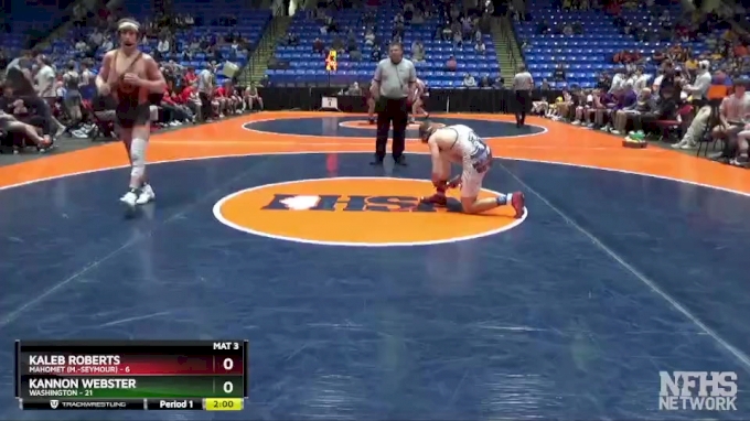 145 lbs Quarterfinals (8 Team) - Kannon Webster, Washington vs Kaleb ...