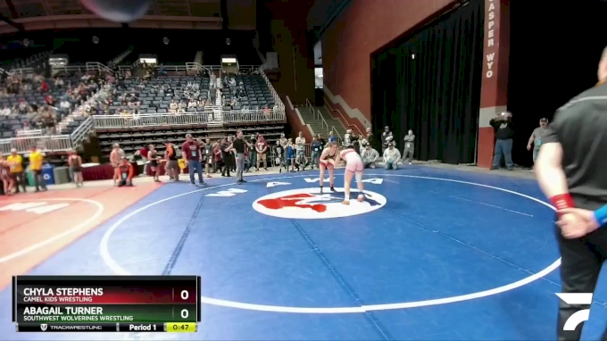 143 lbs 1st Place Match - Chyla Stephens, Camel Kids Wrestling vs ...