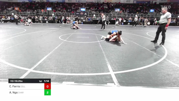 110-118.2 lbs Quarterfinal - Caroline Farris, Collum Trained vs Anh Ngo ...