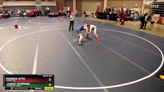 189 Championship Bracket Cons. Round 5 - Mavrick Attig, Albert Lea vs ...