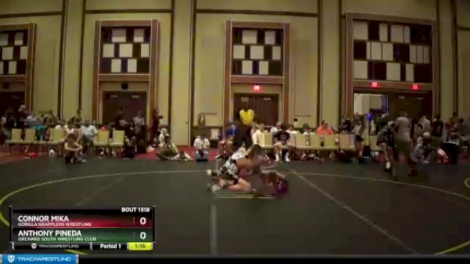 115 lbs Quarterfinal - Connor Mika, Gorilla Grapplers Wrestling vs ...
