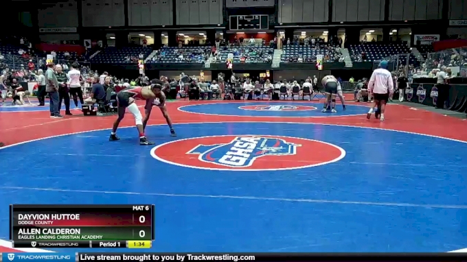 2A-120 lbs Quarterfinal - Dayvion Huttoe, Dodge County vs Allen ...