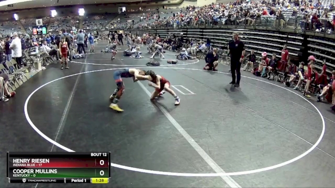 65 lbs Finals (8 Team) - Cooper Mullins, Kentucky vs Henry Riesen ...