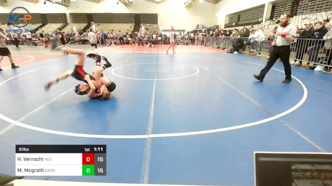 81 lbs Rr Rnd 2 - Henry Verrochi, New England Gold vs Micah Mcgrath ...