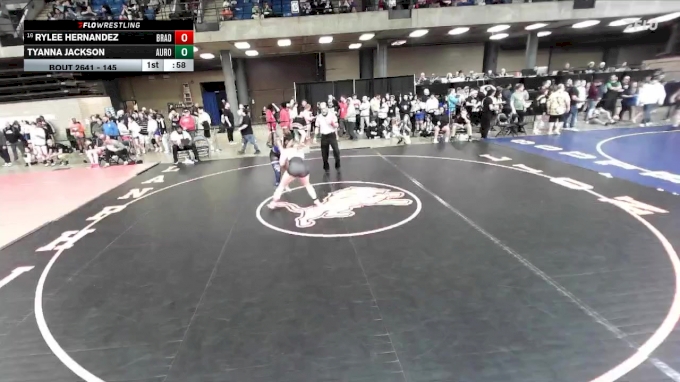 145 lbs Champ. Round 3 - Rylee Hernandez, Unattached vs Tyanna Jackson ...