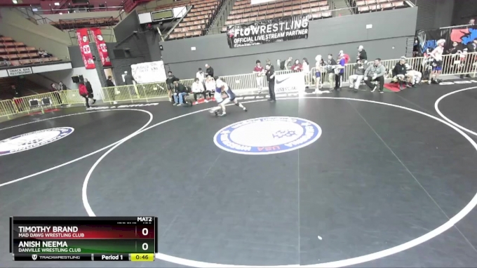 150 lbs Cons. Round 6 - Timothy Brand, Mad Dawg Wrestling Club vs Anish ...