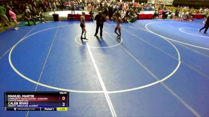 126 lbs Semifinal - Manuel Martir, Community Youth Center - Concord ...
