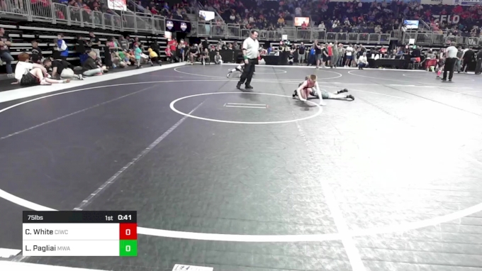 75 lbs Consi Of 8 #2 - Colby White, CIWC Team Intensity vs Luca Pagliai ...