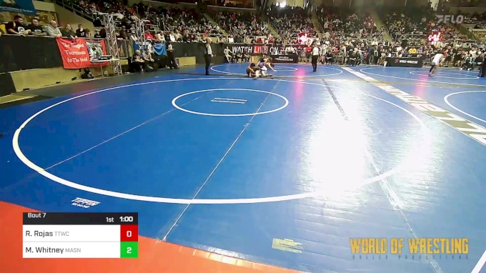 101 lbs Round Of 64 - Rodolfo Rojas, Team Tulsa Wrestling Club vs Mason ...