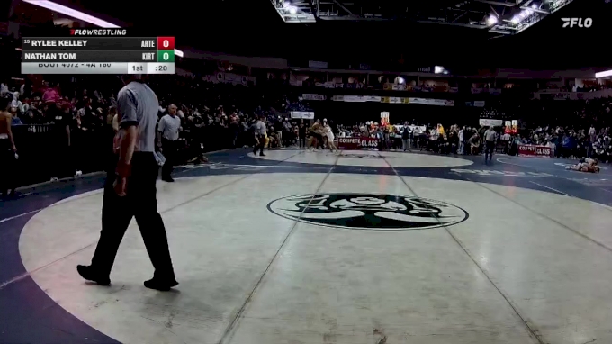 4A 172 lbs Champ. Round 1 - Damian Gomez, Belen vs Nathan Fraley, Taos