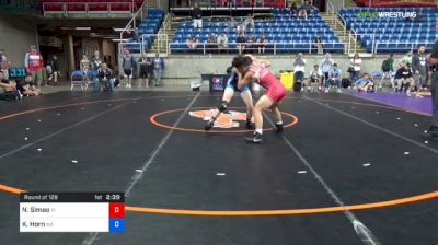 138 lbs Round Of 128 - Naikoa Simao, Hawaii vs Kaleb Horn, Washington