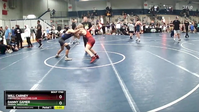 120 lbs Cons. Semi - Danny Gamer, Arsenal Wrestling vs Will Carney ...