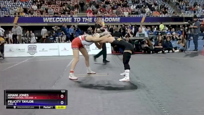 123 lbs Placement Matches (16 Team) - Amani Jones, North Central ...