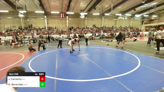 132 lbs Consi Of 4 - Jesus Camacho, Big Bear Grapplers vs Nick ...