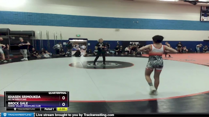77 lbs 1st Place Match - Khasen Srimoukda, All In Wrestling vs Brock ...