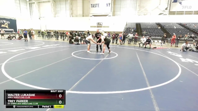 Cons. Round 4 - Walter Lukasiak, WRCL Wrestling Club vs Trey Parker, SV ...