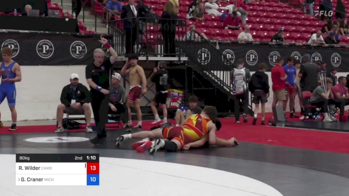 80 kg 3rd Place - Ryder Wilder, Camden County High School Wrestling vs ...
