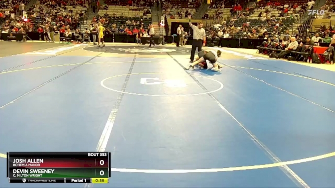 150-2A/1A Cons. Round 2 - Devin Sweeney, C. Milton Wright vs Josh Allen ...