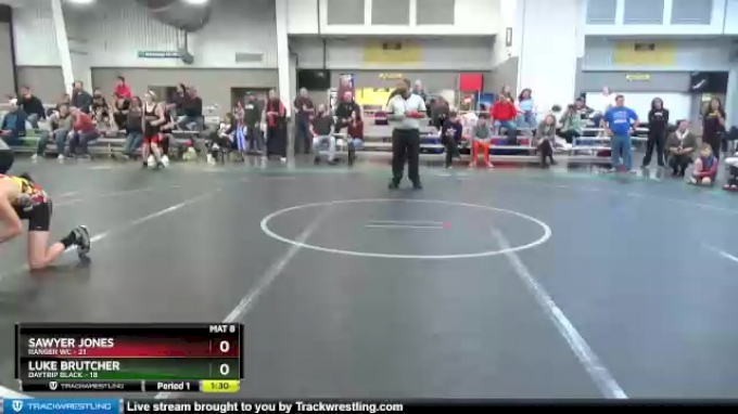 105 lbs Round 1 (6 Team) - Luke Brutcher, Daytrip Black vs Sawyer Jones ...