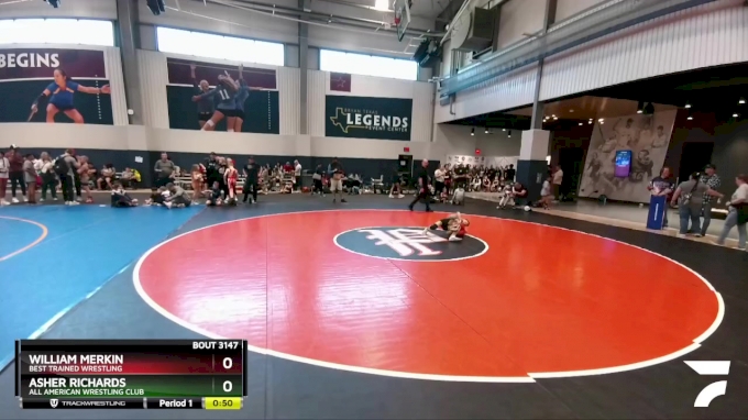 80 lbs 3rd Place Match - Asher Richards, All American Wrestling Club vs ...
