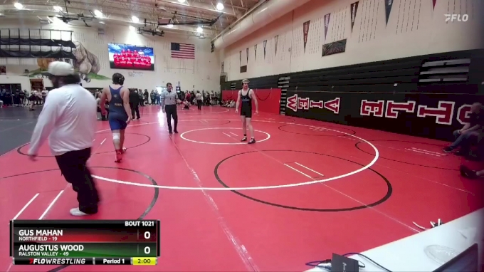 190 lbs Semifinal - Gus Mahan, Northfield vs Augustus Wood, Ralston Valley