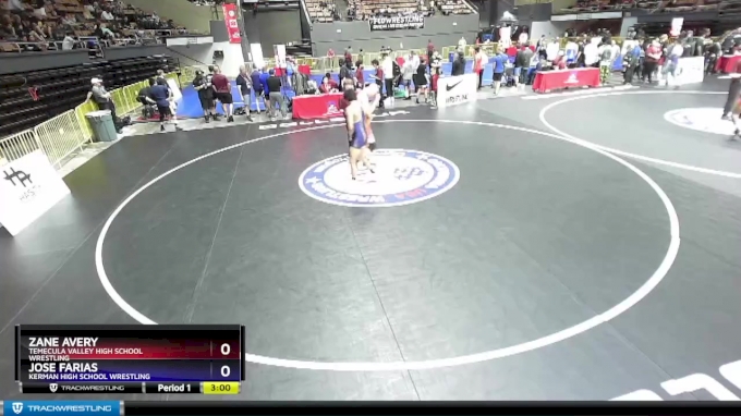 145 lbs Cons. Round 1 - Zane Avery, Temecula Valley High School ...