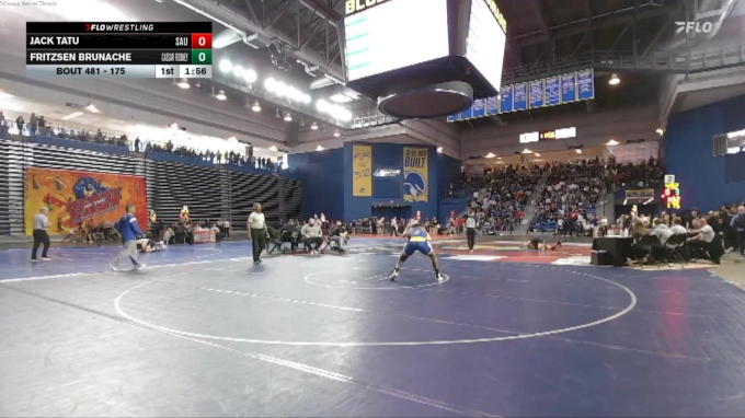 175 lbs Champ. Round 1 - Fritzsen Brunache, Caesar Rodney vs Jack Tatu ...