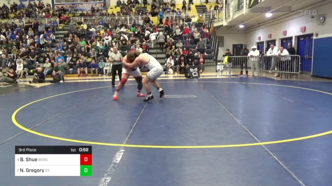 285 lbs 3rd Place - Ben Shue, Bergen Catholic-NJ vs Nate Gregory, St ...