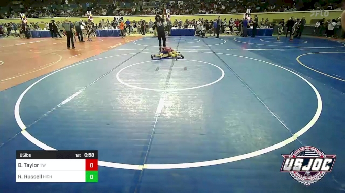 65 lbs Consi Of 4 - Bailee Taylor, Tuttle Wrestling vs Rylee Russell ...