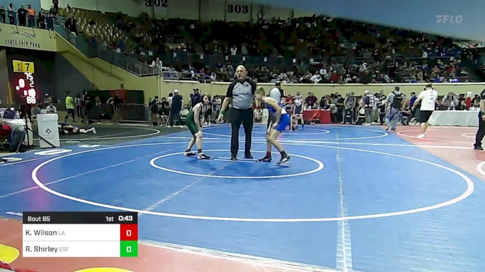 96 lbs Consi Of 32 #2 - Karson Wilson, Little Axe vs Reid Shirley ...