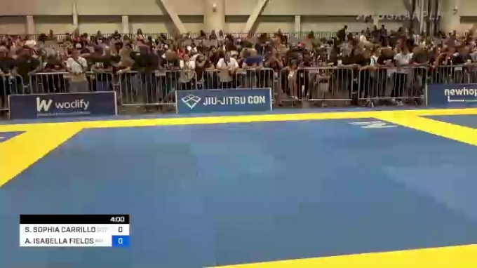 SARAH SOPHIA CARRILLO vs ANNISA ISABELLA FIELDS 2022 IBJJF Jiu-Jitsu ...