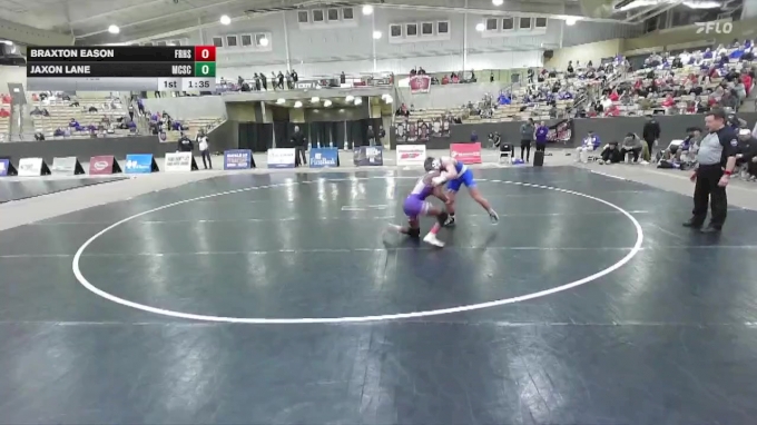 132 lbs Semis (4 Team) - Jaxon Lane, McCallie School vs Braxton Eason ...