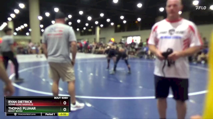 120 lbs Cons. Round 3 - Thomas Pluhar, Rocky Bayou vs Ryan Dietrick ...