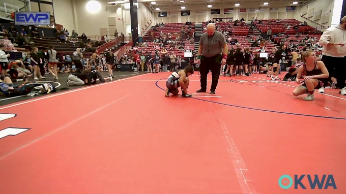 105 lbs Semifinal - Branson Rigdon, Sisters On The Mat Pink vs Wynter ...