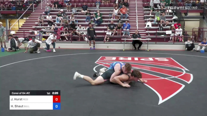 74 kg Consi Of 64 #2 - Jackson Hurst, Regional Training Center South vs ...