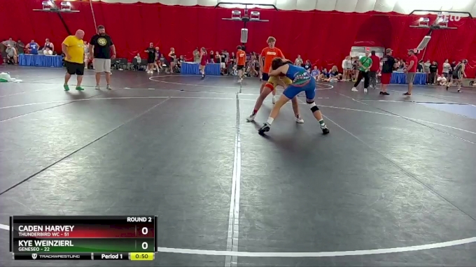 170-170 lbs Round 2 - Caden Harvey, Thunderbird WC vs Kye Weinzierl ...