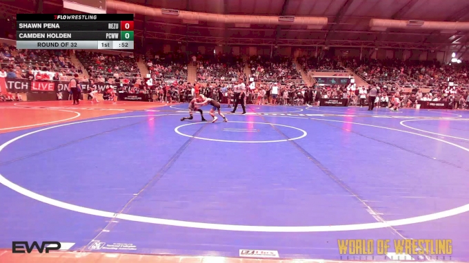 49 lbs Round Of 32 - Shawn Pena, ReZults Wrestling vs Camden Holden ...