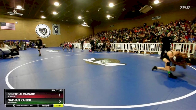 113 lbs Champ. Round 2 - Nathan Kaiser, Monache vs Benito Alvarado, Bullard