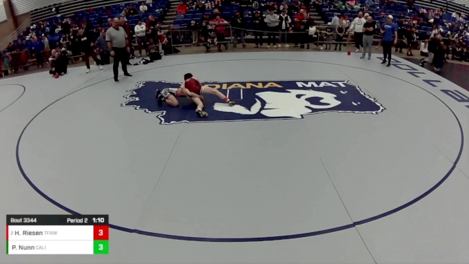 12U Boys - 74 lbs Quarters - Princeton Nunn, California vs Henry Riesen ...