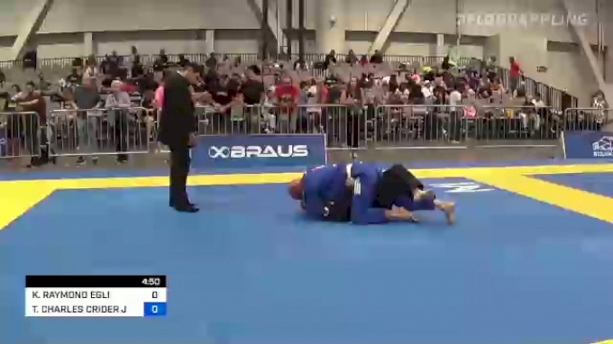 KURT RAYMOND EGLI vs THOMAS CHARLES CRIDER JR. 2022 IBJJF Jiu-Jitsu CON ...