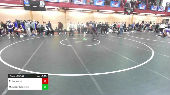 220 lbs Consi Of 32 #2 - Reynaldo Lopez, Saugus/Peabody vs Matthew ...