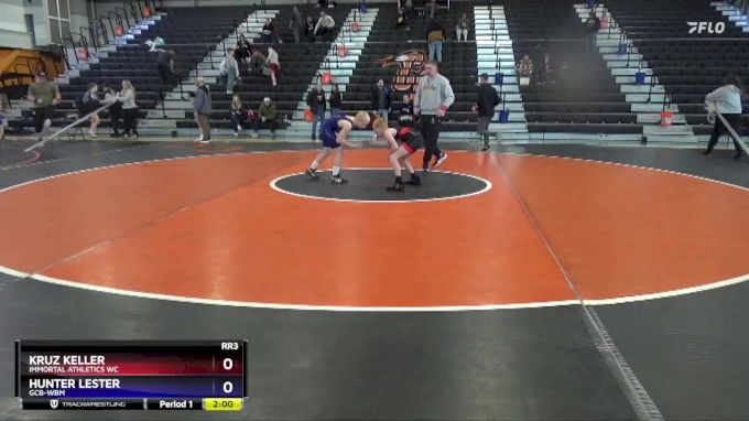 14U-1 lbs Rr3 - Kruz Keller, Immortal Athletics WC vs Hunter Lester ...