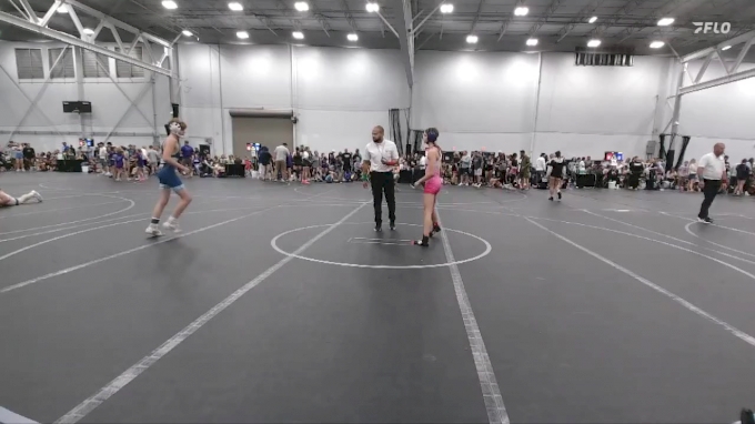 98 lbs Round 2 (6 Team) - Paul Testa, Freakztyle Wrecking Crew Blue vs ...
