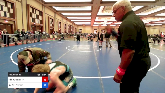 138 lbs Round Of 32 - Brodie Altman, Va vs Adam St. Cyr, Me