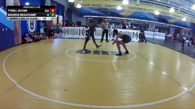 144 lbs Semis & Wb (16 Team) - Tyrell Jacobs, Socs vs Maurice Beauchamp ...