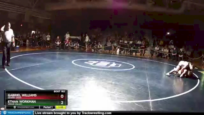 152 lbs 1st Place Match - Gabriel Williams, Desert Oasis vs Ethan ...