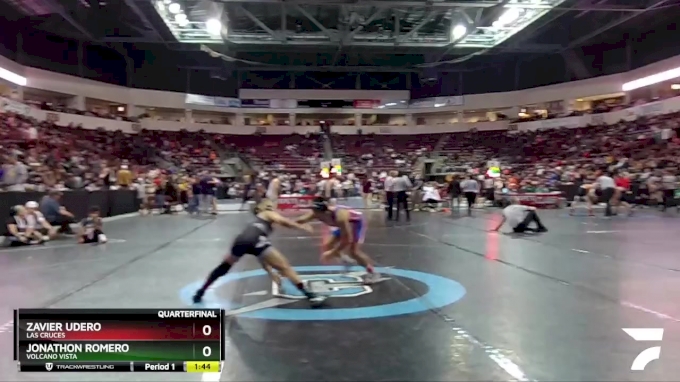 5A 133 lbs Quarterfinal - Jonathon Romero, Volcano Vista vs Zavier ...