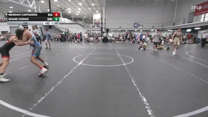 120 lbs Semis & 1st Wrestleback (8 Team) - Messiah Cartagena, BECA vs ...