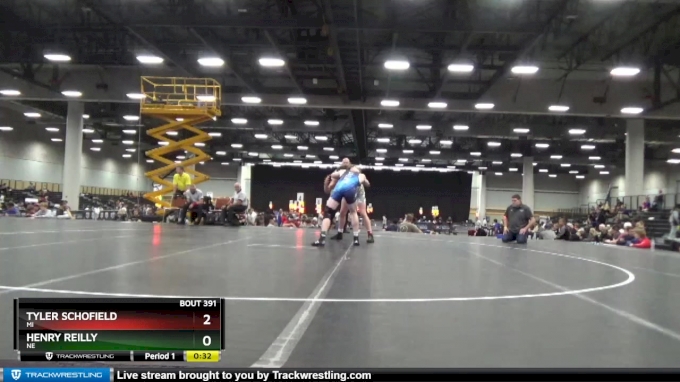 160 lbs Cons. Semi - Tyler Schofield, MI vs Henry Reilly, NE